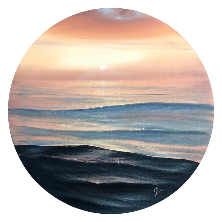 Be The Light Painting by Eva Volf | Saatchi Art