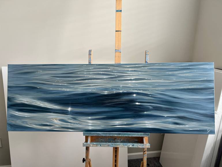 Walking on Sunshine Painting by Eva Volf | Saatchi Art