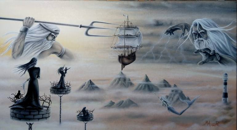 Fair wind Painting by Armeanu Rosin Mihai | Saatchi Art