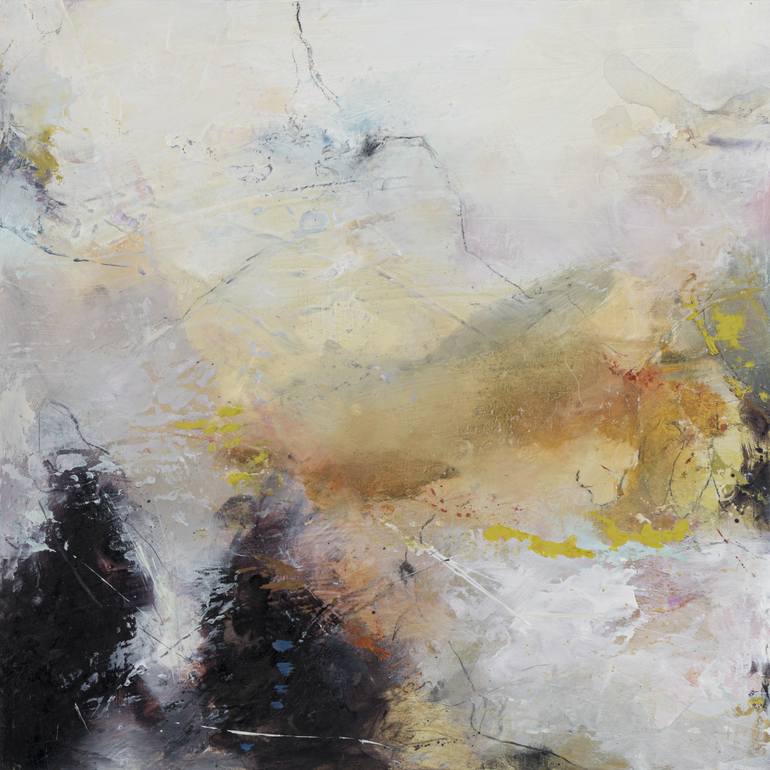 Colours along the footpath Painting by Feona Ness | Saatchi Art