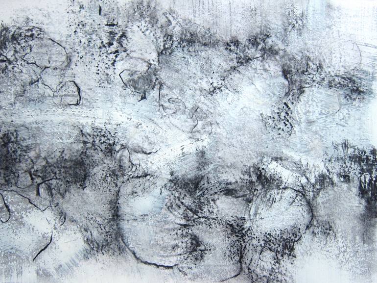 Rocky Shoreline Drawing by Laura Howarth | Saatchi Art