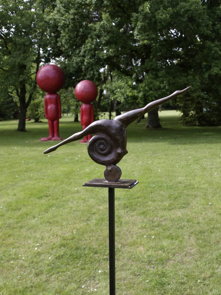 Femme escargot Sculpture by Filimon Claudiu | Saatchi Art