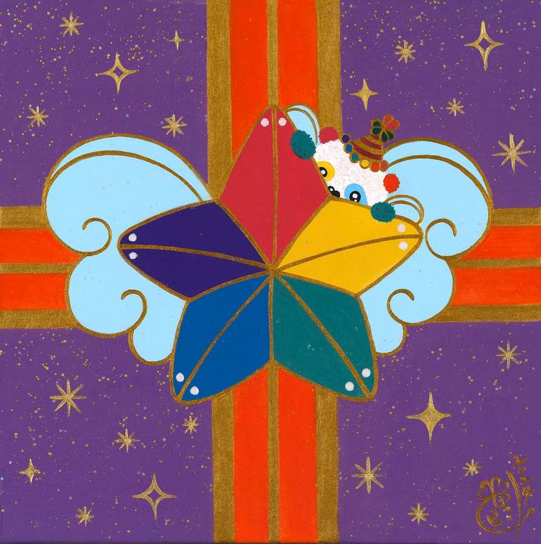 HBD.Present Painting by Hyeryeon Jung | Saatchi Art