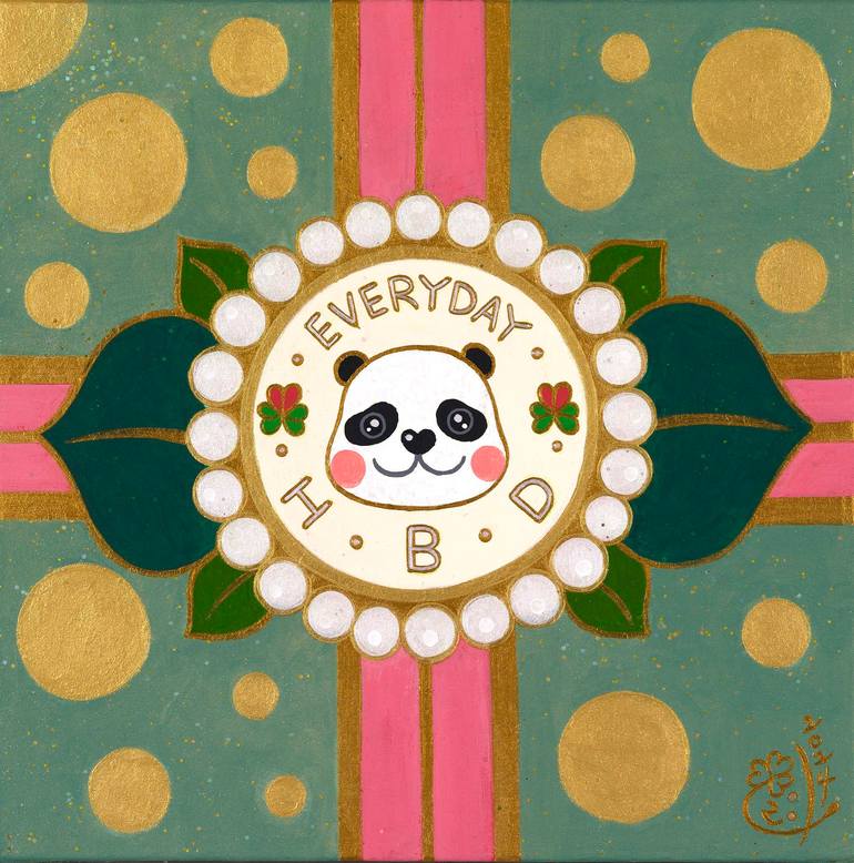 HBD.Present Painting by Hyeryeon Jung | Saatchi Art