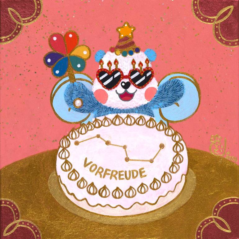 HBD.Present Painting by hyeryeon Jung | Saatchi Art