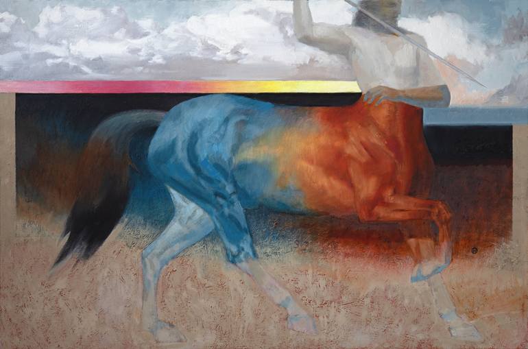Centaur I Painting by John Rush | Saatchi Art