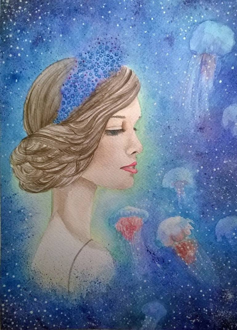 Queen of the seas Painting by Denis Bolshakov | Saatchi Art