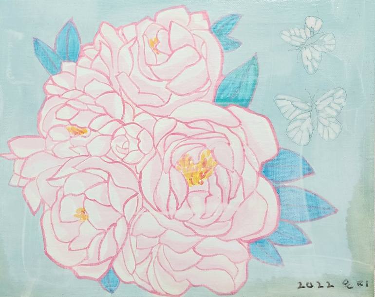 Flower 1 Painting by Eunmee Kim | Saatchi Art