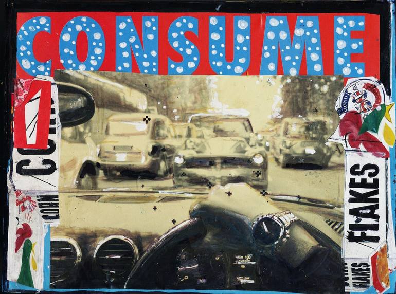 Consume Drawing by Gianfranco Ferlazzo | Saatchi Art