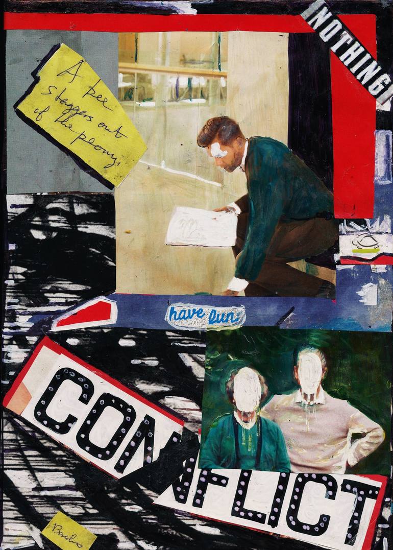 Conflict Drawing by Gianfranco Ferlazzo | Saatchi Art