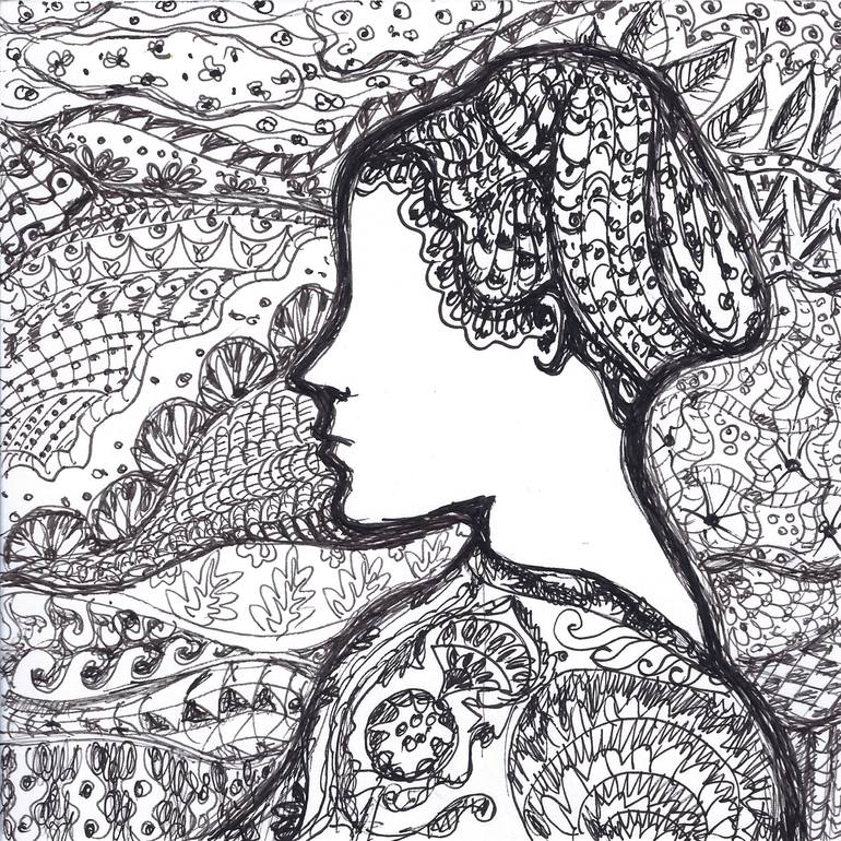 memory (part of a set) Drawing by Katya Sorok | Saatchi Art