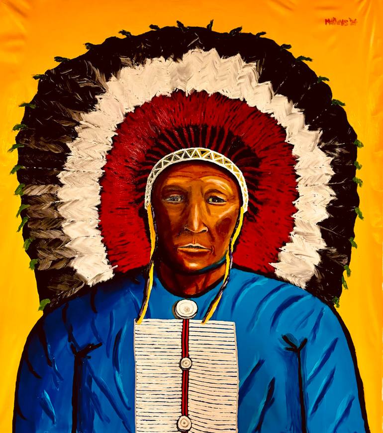 Native Painting by Bob Mathews | Saatchi Art