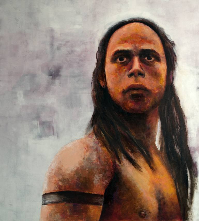 The guardian Painting by ANDREW VANDER | Saatchi Art