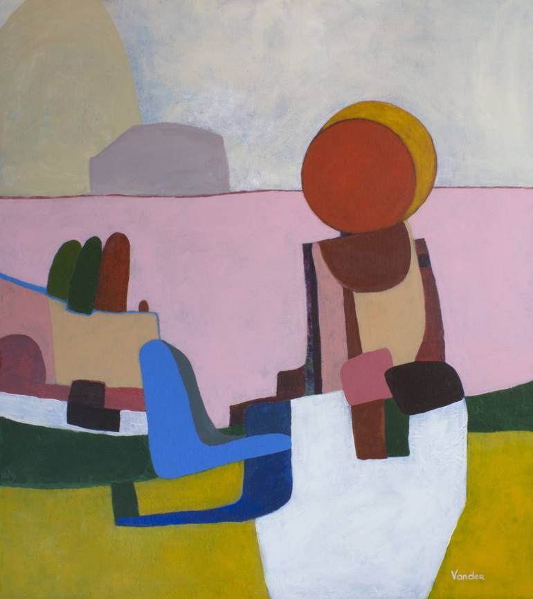 Long way home Painting by ANDREW VANDER | Saatchi Art