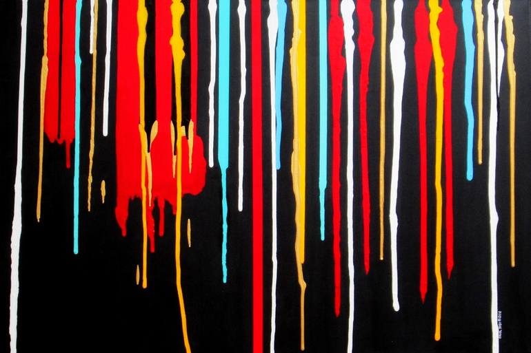 Gravity Painting by Carol Sabo | Saatchi Art