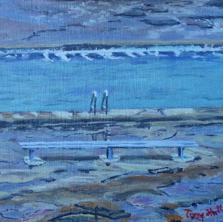 Rock Pool, Coledale, Illawarra Painting by Tony Hull | Saatchi Art