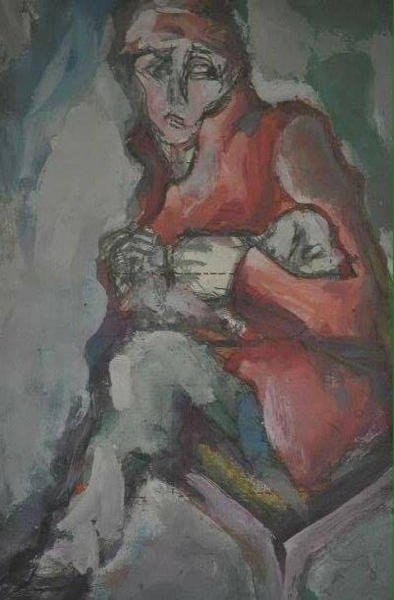 men 9 Painting by archil menabde | Saatchi Art