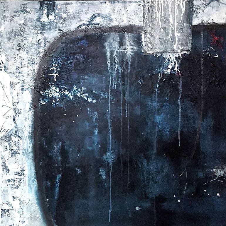 Frozen rain Painting by Laura Spring | Saatchi Art