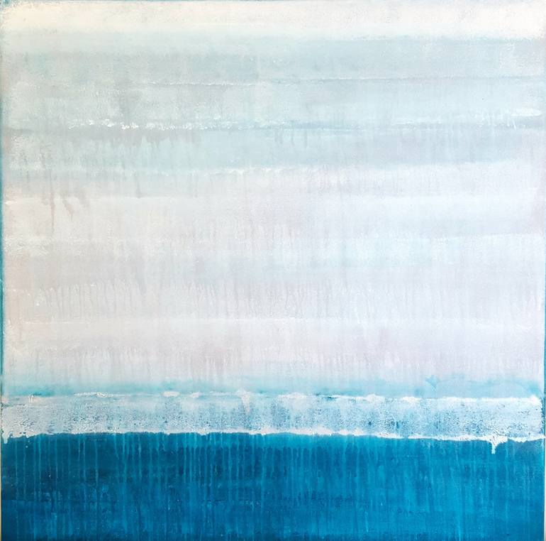 Mother of Pearl Painting by Laura Spring | Saatchi Art