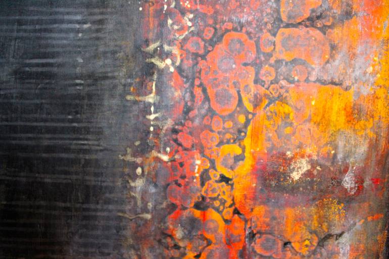 Last Summer Embers Painting by Laura Spring | Saatchi Art