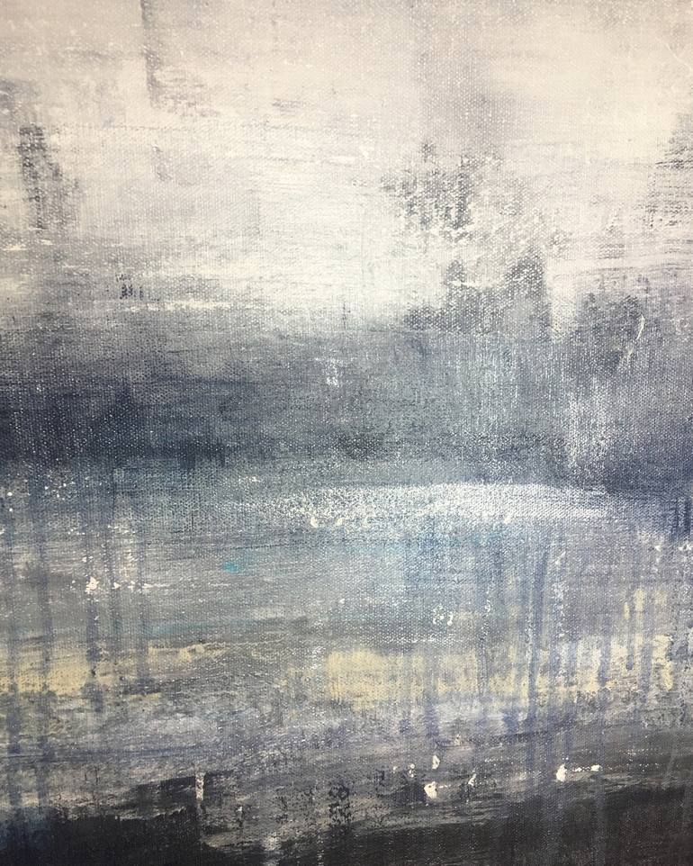 Moving Through the Winter Painting by Laura Spring | Saatchi Art