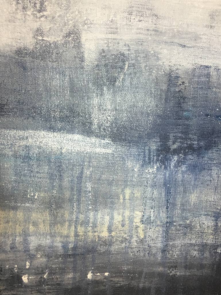 Moving Through the Winter Painting by Laura Spring | Saatchi Art
