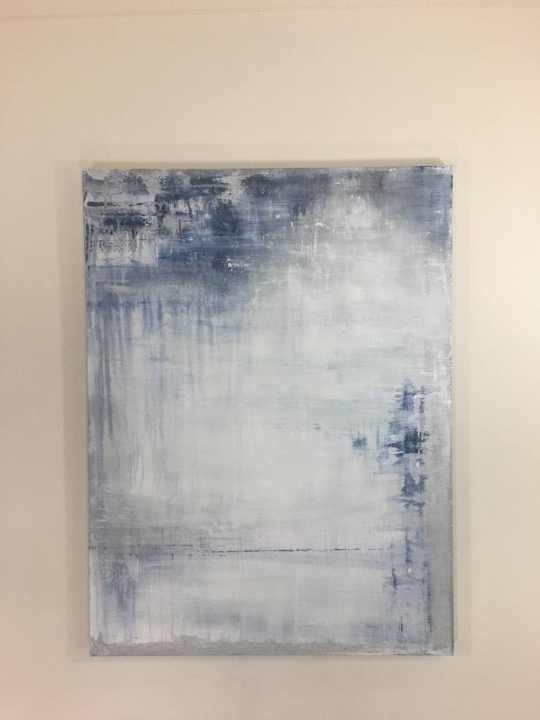 Silver Lining 4 Painting by Laura Spring | Saatchi Art