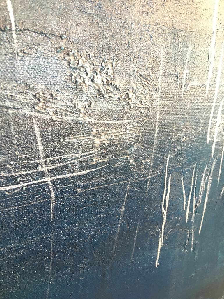 Silver Threads Painting by Laura Spring | Saatchi Art