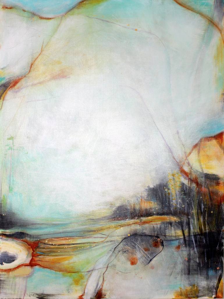 The Beginning Painting by Laura Spring | Saatchi Art