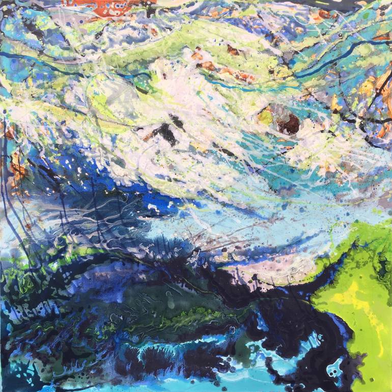 Through These Murmured Layers All: Alfgifu Waltheof 35 Painting by Rob ...