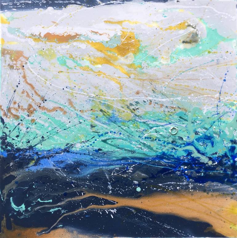 About An Hour From Now: Geila Chrodaold 45 Painting by Rob Hampson ...