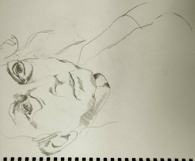 Don't call me Shirley Drawing by Richard Stoller | Saatchi Art