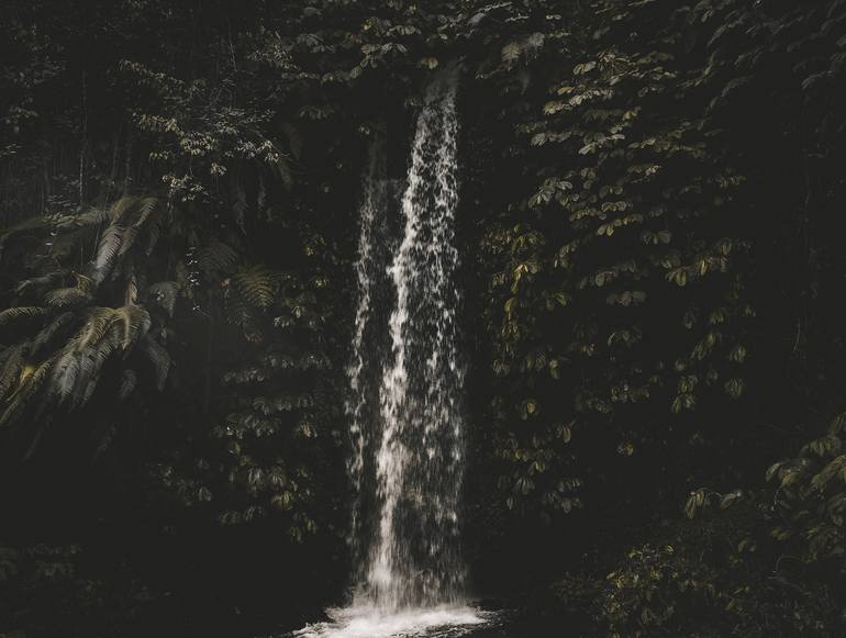 Moody Waterfall Photography by Alice Leake | Saatchi Art