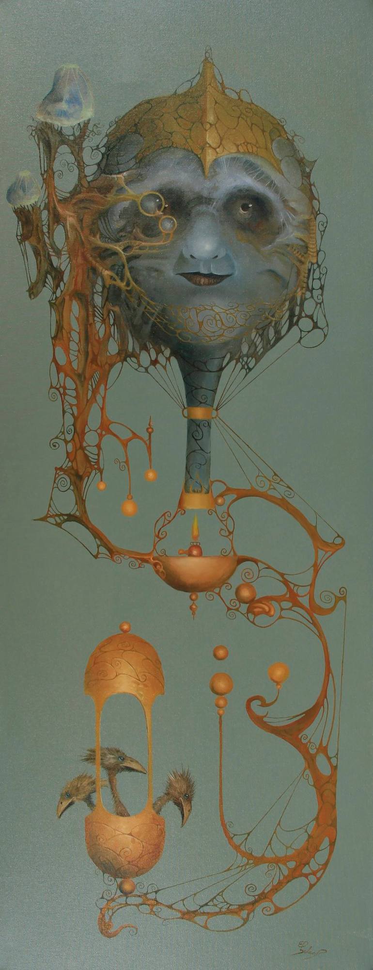 Odyssey Painting by Ed Schaap | Saatchi Art