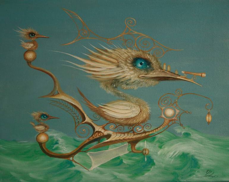 Cruise Painting by Ed Schaap | Saatchi Art