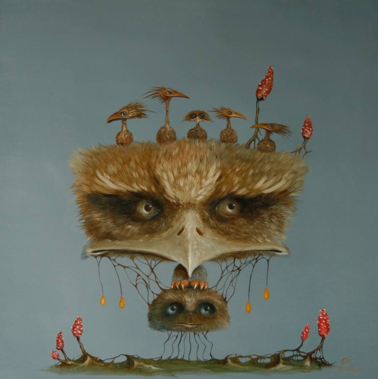 Walker Painting by Ed Schaap | Saatchi Art