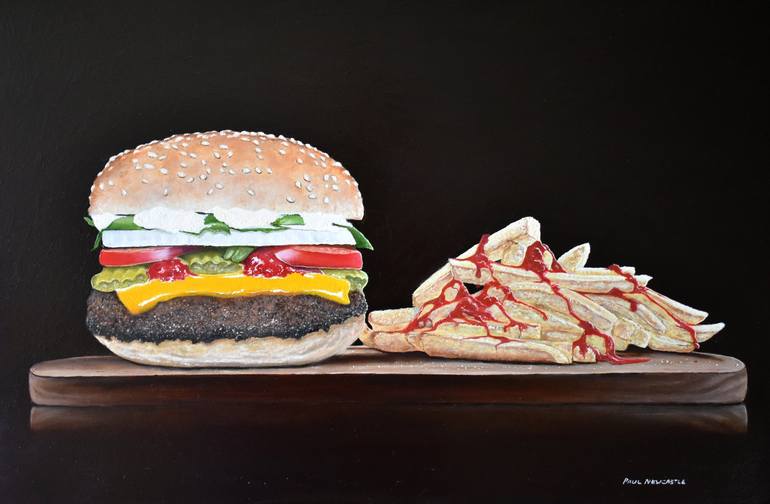 A Matter Of Taste Painting by Paul Newcastle | Saatchi Art