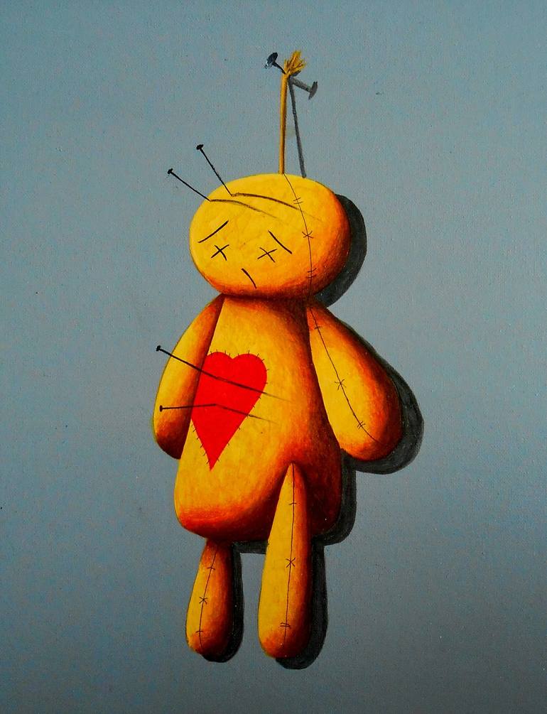 Voodoo At The Women's Institute Painting by Jake Mann | Saatchi Art