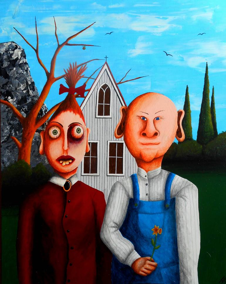 Welsh Gothic Painting by Jake Mann | Saatchi Art