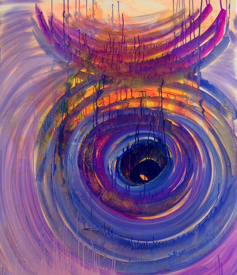 circle of life Painting by Hans-Guenter Hoeffken | Saatchi Art