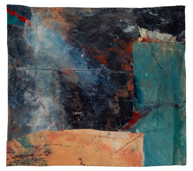 AGUAPIEDRAOSCURA Painting by Ignacio Lobo | Saatchi Art