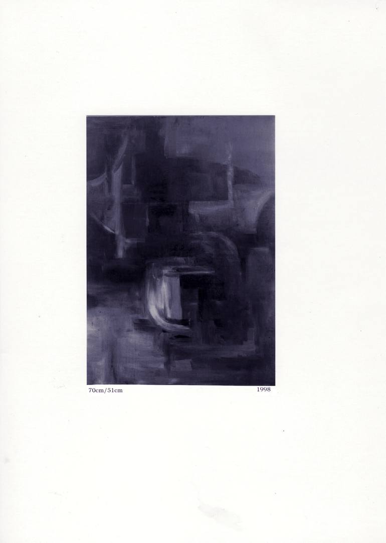 abstracto de bodegon Painting by Sandra Atoche | Saatchi Art