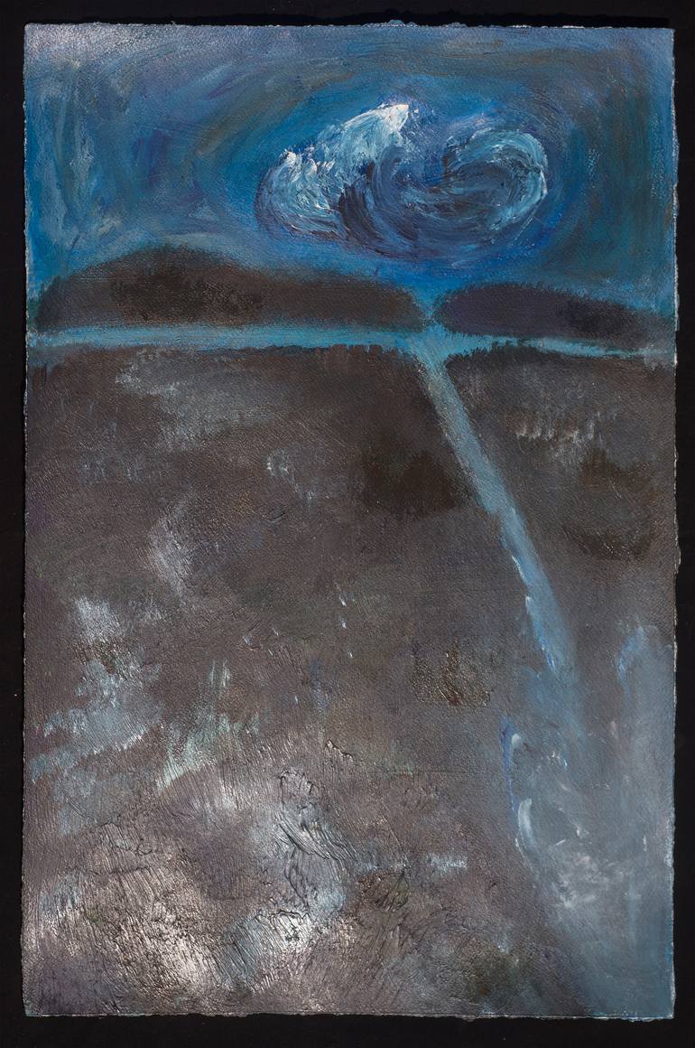 Flooded Phoenix Park Painting by Daniela Monza | Saatchi Art