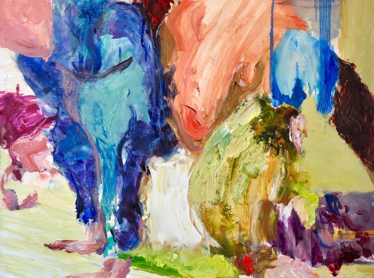 Splash Painting by Nava Gidanian-Kagan | Saatchi Art