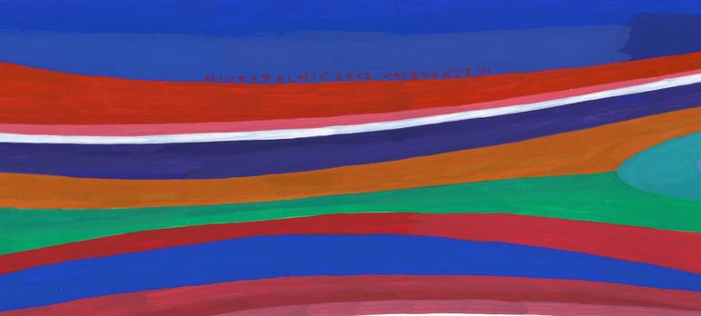 WAVING VI Painting by Nives Palmic | Saatchi Art