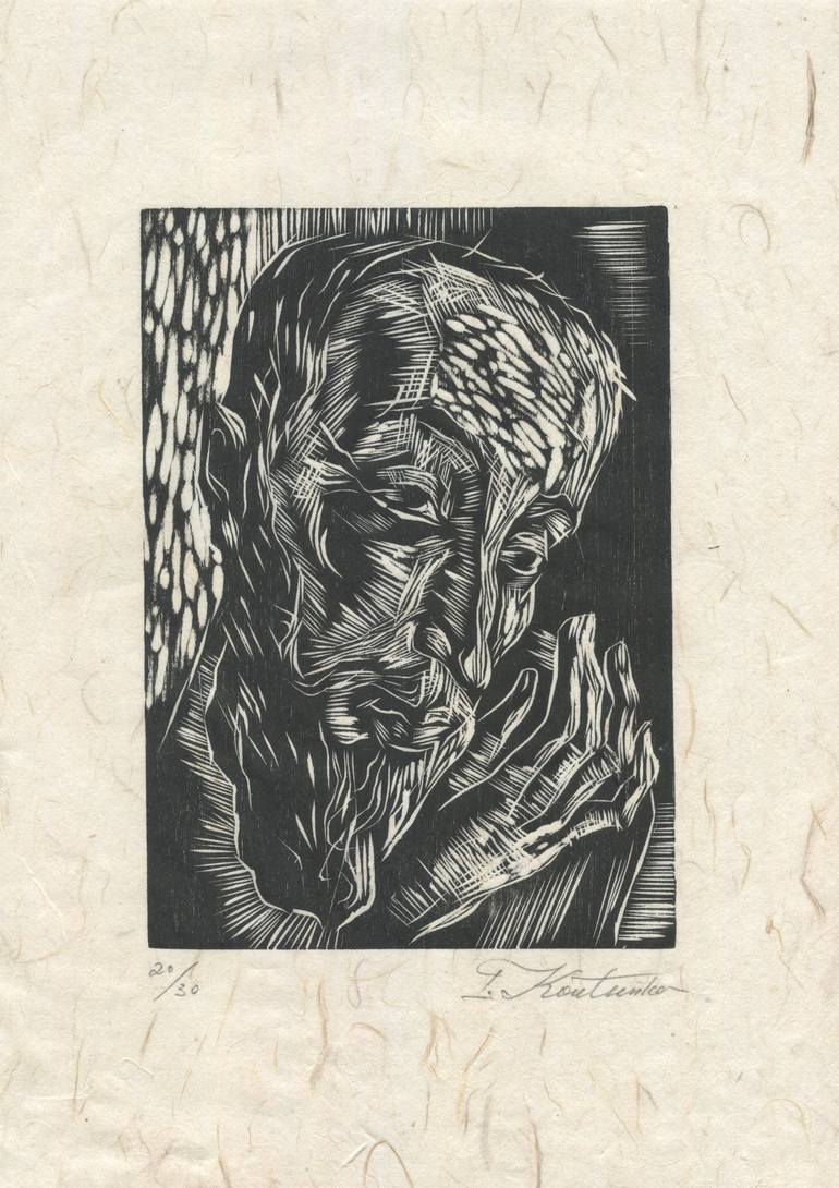 Self Portrait Printmaking