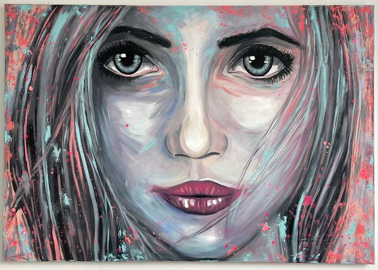 Mrs. Jackson Painting by Michael Friese | Saatchi Art