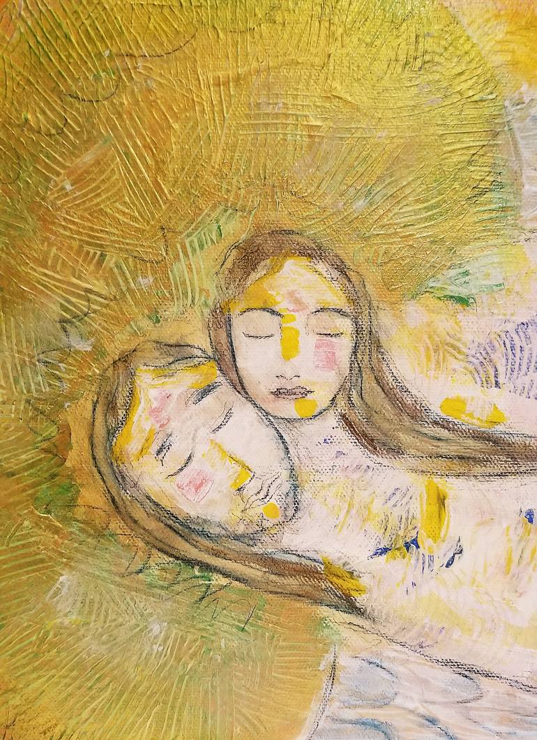 Us Painting by Flor Larios | Saatchi Art