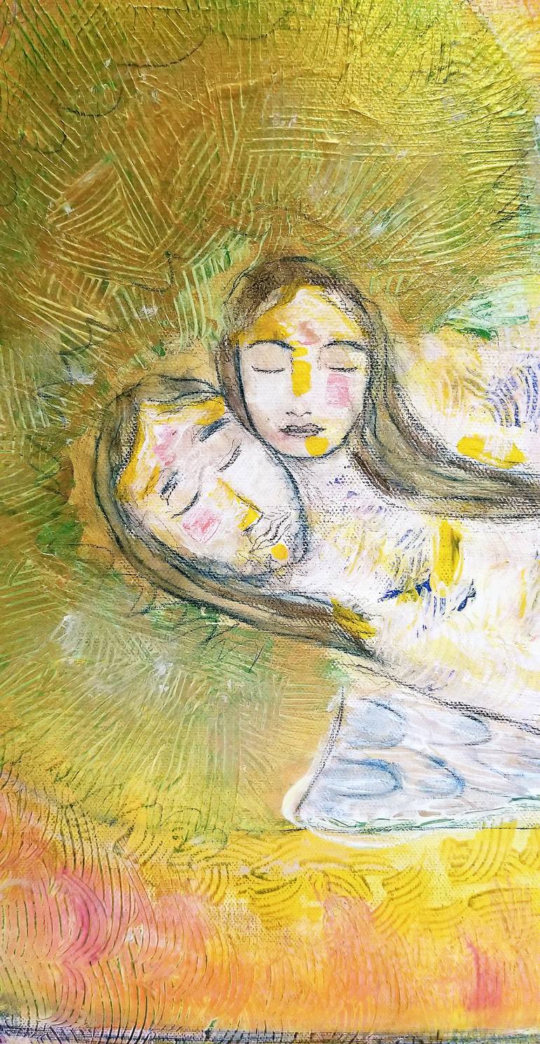 Us Painting by Flor Larios | Saatchi Art