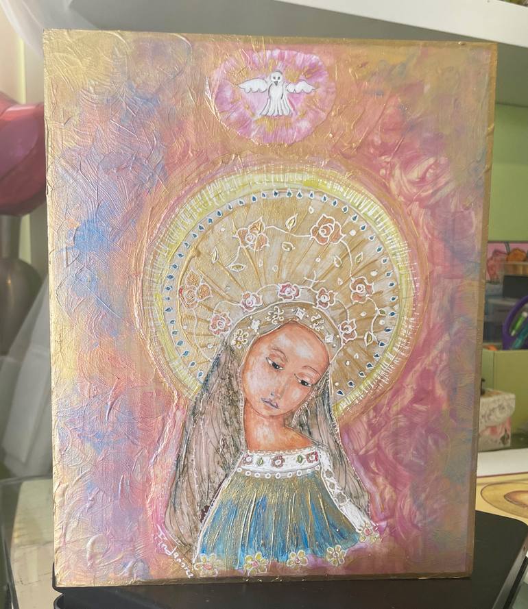 The Coronation Painting by Flor Larios | Saatchi Art